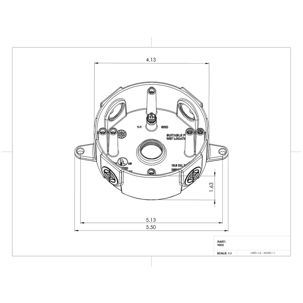4" Bell Box - Electrical Box - Steel Lighting Co