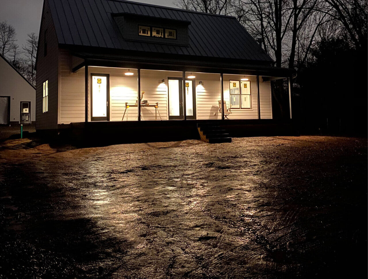 Lighting Guide for Winter On An Acreage or Farm - Steel Lighting Co